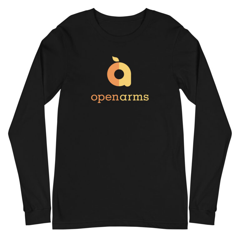 Open Arms Logo Unisex Long Sleeve Tee - Open Arms of Minnesota