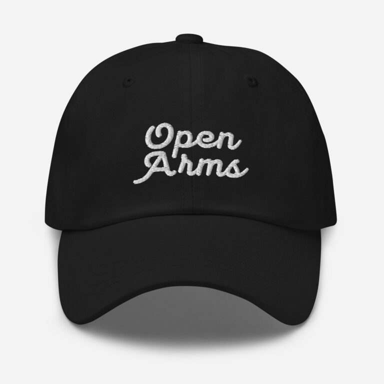 Open Arms Script Dad Hat - Open Arms of Minnesota
