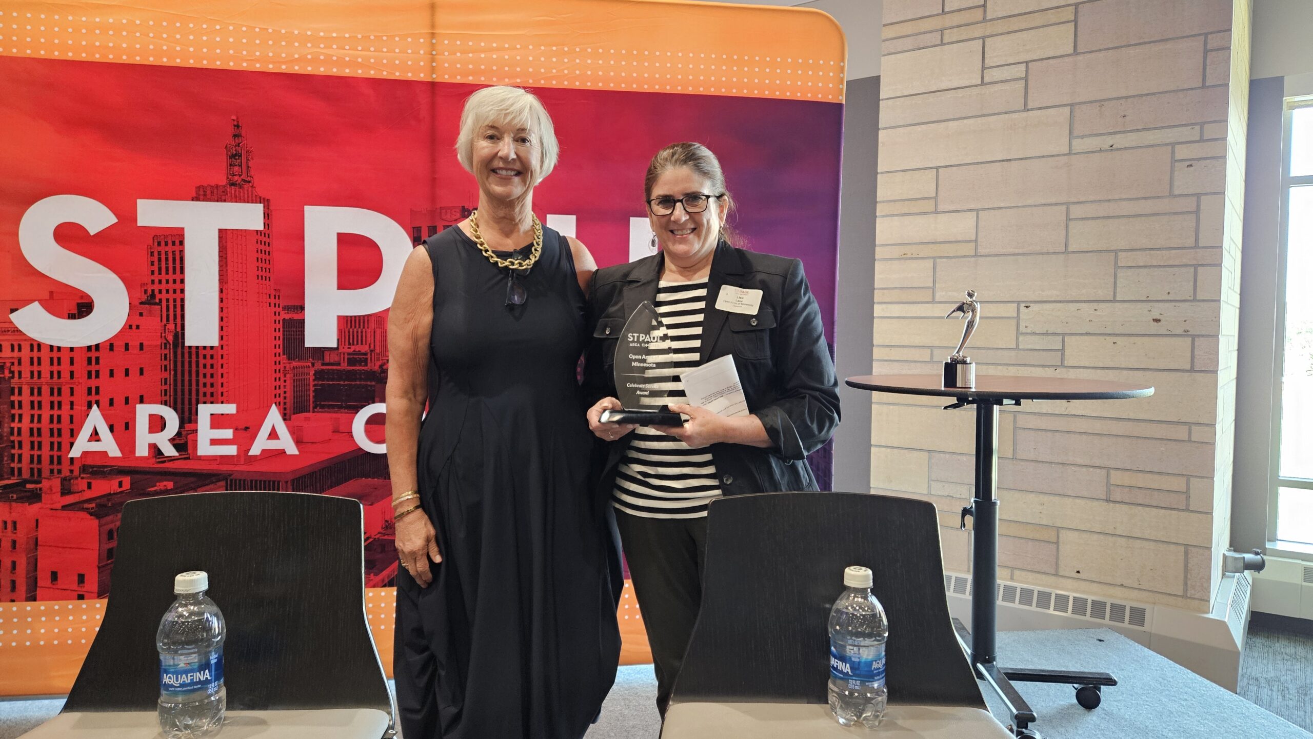 Open Arms Receives Celebrate Service Award From St. Paul Area Chamber ...